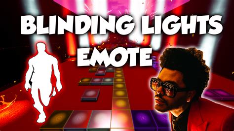 Fortnite Blinding Lights Emote