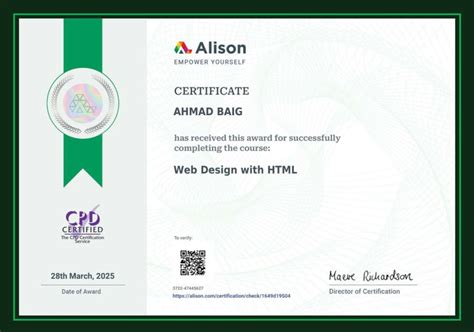 Webdesignskills Html Continuouslearning Ahmad Baig
