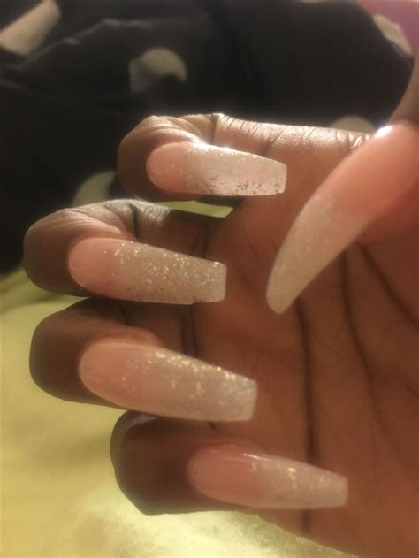 Acrylic Nails Coffin Pink Ombre Nails Nail Designs Ombre Nails