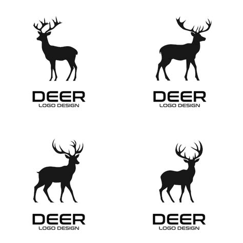 Premium Vector Deer Vector Logo Design