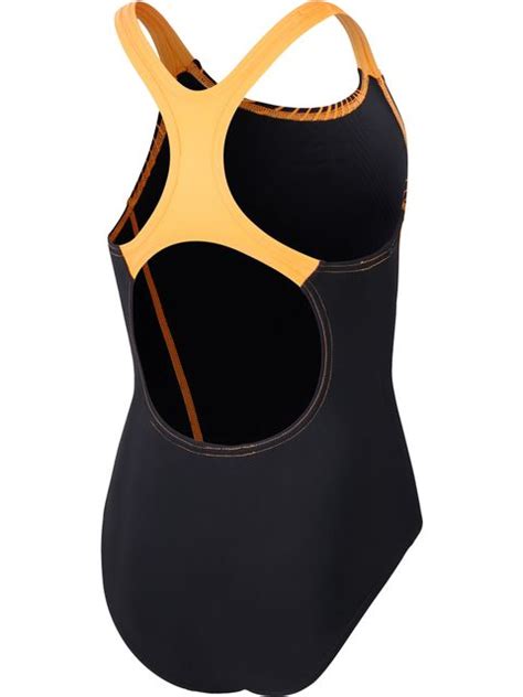 Speedo Medley Logo Medalist One Piece Nectarine