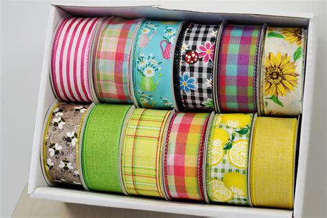 Assorted Spring Ribbon Unique Designs