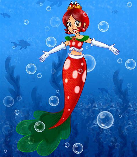 Mermaid Cherry By Natsuko The Mun On Deviantart