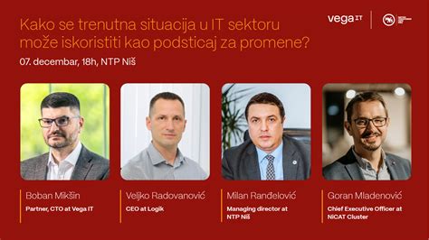 Панел дискусија Криза у ИТ индустрији прилика или неприлика Ntp