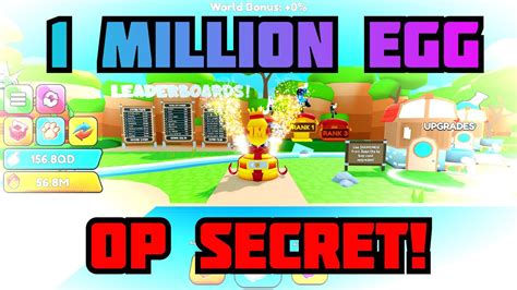 🔴 Trying To Hatch New Secret From 1m Egg In Tapper Simulator Vip