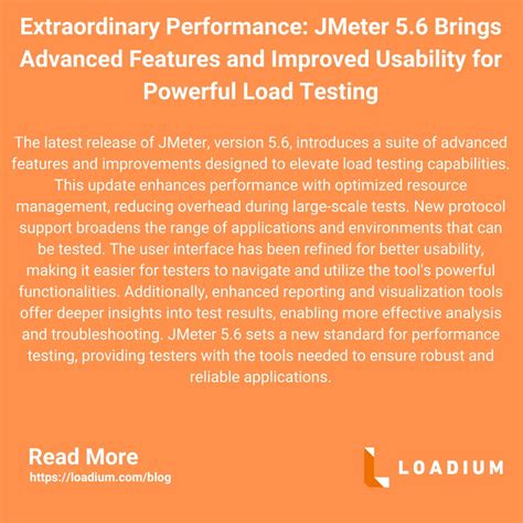 Loadium On Linkedin Jmeter Loadtesting Performancetesting