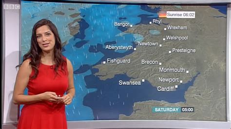Uk Regional News Caps Behnaz Akhgar Bbc Wales Today Weather