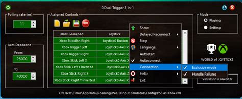 Woj Xinput Emulator V1 742 Released World Of Joysticks