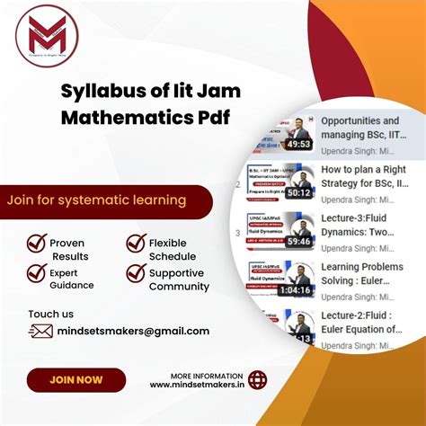 Iit Jam Mathematics Syllabus Pdf — Mindset Makers Mindset Makers Medium