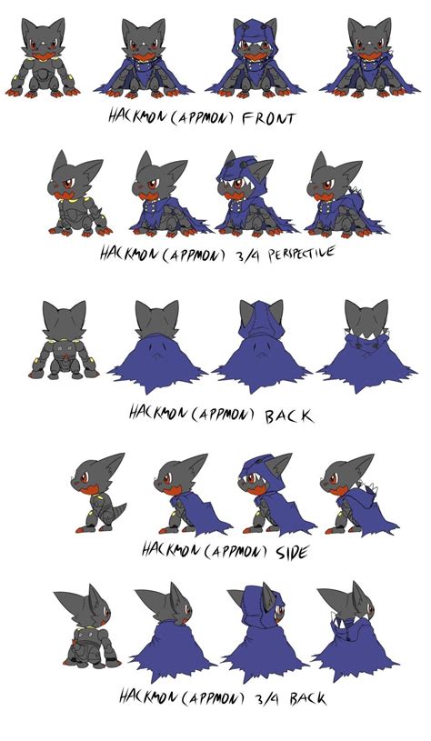 Hackmon Appmon Ref By Ginryuumaru On Deviantart