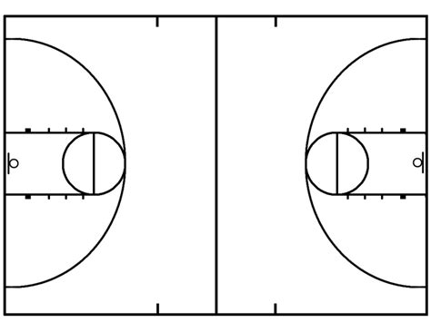 Basketball Outline Clip Art
