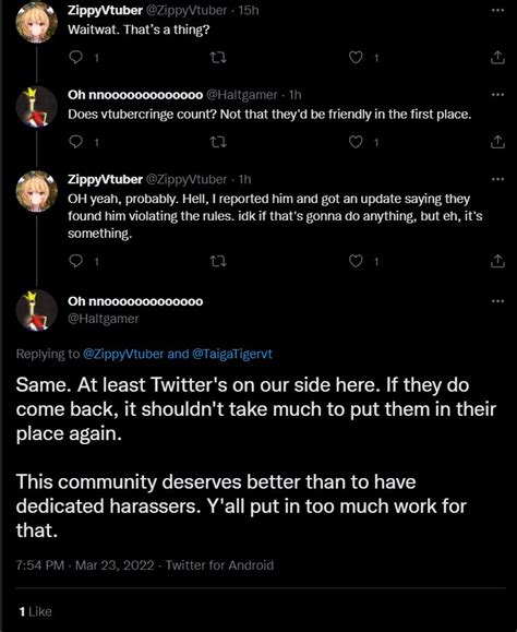 Kuri Rinji VTuber Fan Cringe Drama On Twitter They Re Really Proud Of That Targeted