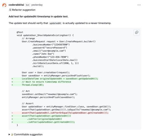 개발 생산성을 위한 Ai제품을 사용해 본 후기 1편 Coderabbit 1 Github에 연동만 해놓으면 Pr이 등록되면 혼자