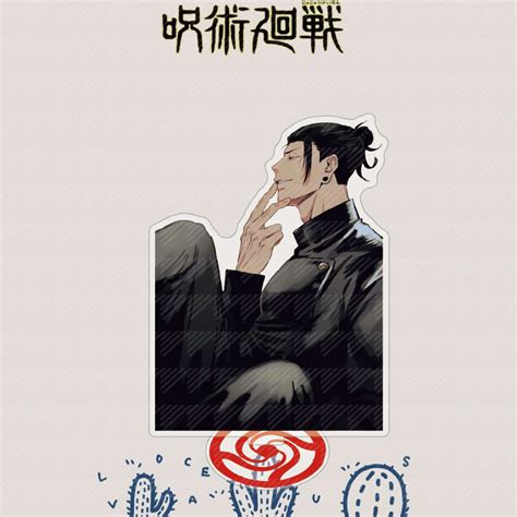 Satosugu Mô Hình Standee Mica Acrylic Jujutsu Kaisen Ver Suguru
