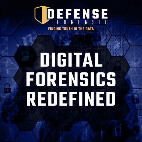 Defense Forensic On Linkedin Digitalforensics Redefined Findtruthindata Defenseforensic