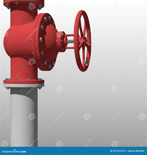 Pipeline Painted With Colors Of Flag Of Indonesia 3d Rendering Stock