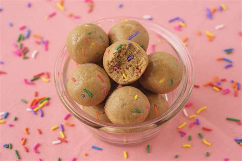 Birthday Cake Protein Balls Orgain