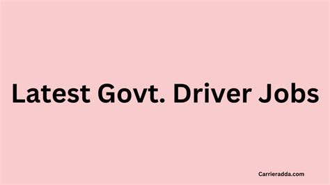 Cisf Constable Driver Recruitment 2025 Latest Driver Job