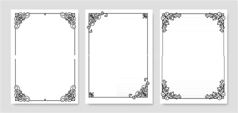 Design Border Sijil Penghargaan Background Template Laurie Pfeffer