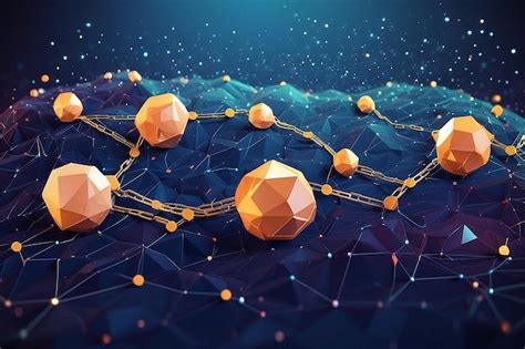 Blockchain Cryptocurrencies Global Network Technology Ecommerce Business Management Link Chain