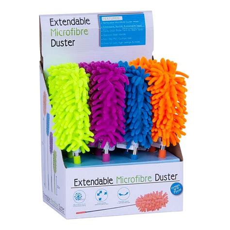 Extendable Microfibre Duster Assorted 27 Cm