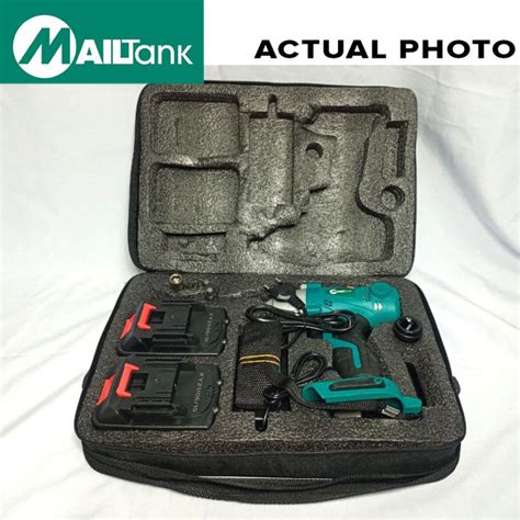 MailTank Cordless 1 2 Impact Wrench 21V 2 Li Ion Battery SH53 With