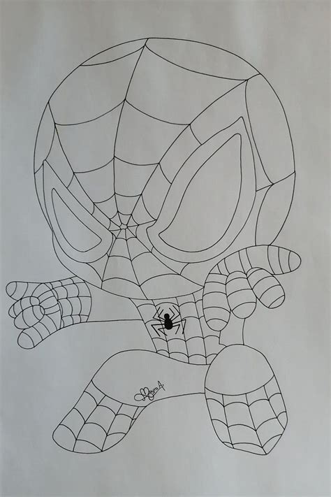 Dibujos Faciles De Spiderman