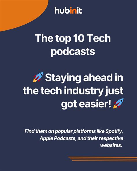 Hubinit On Linkedin Technews Podcasts Technology Innovation