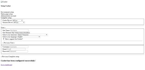 Unable To Install Cachet When Going To The Issue Cachethq Cachet Github