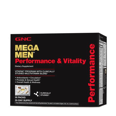 Mega Men® Performance And Vitality Vitapak® Program 30 Packs Au