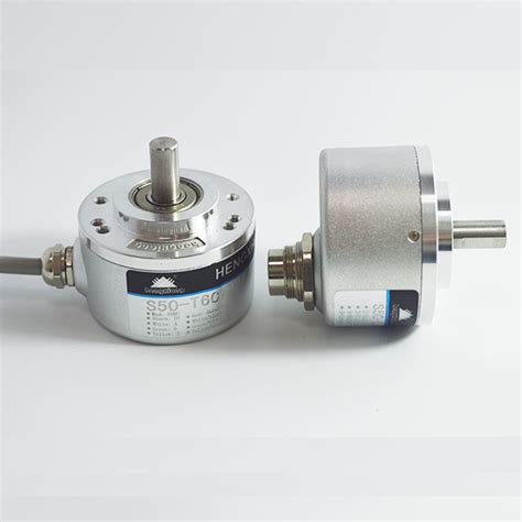 10mm 1440 Pulse Solid Shaft Encoder Installation Hole 40mm ABZ NPN