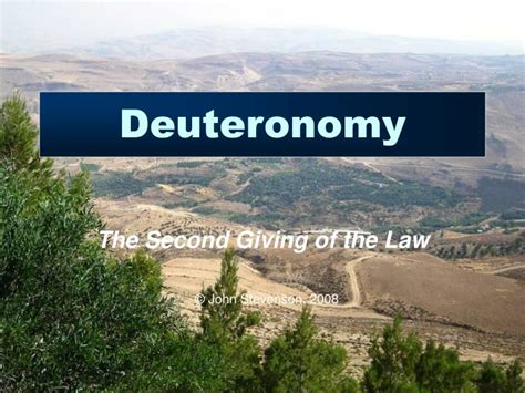 Ppt Deuteronomy Powerpoint Presentation Free Download Id459590