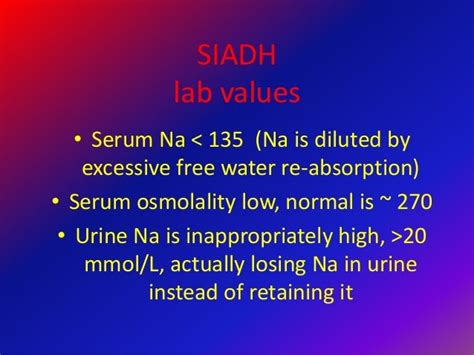 Cerebral Salt Wasting And Siadh
