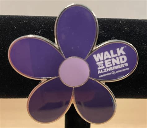 Promise Garden Flower Pin Purple