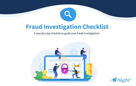 Fraud Investigation Checklist Mlo5 Fraud Investigation Checklist A
