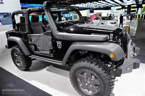2011 Naias Jeep Wrangler Call Of Duty Black Ops Edition [live Photos