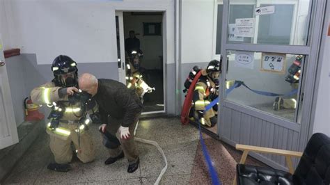제주소방서 재래시장 야간 화재 진압 훈련 아시아경제