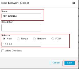 Configure ECMP With IP SLA On FTD Managed By FMC Cisco