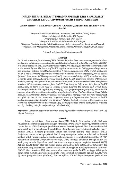 Pdf Implementasi Literasi Terhadap Aplikasi Easily Applicable Graphical Layout Editor Berbasis