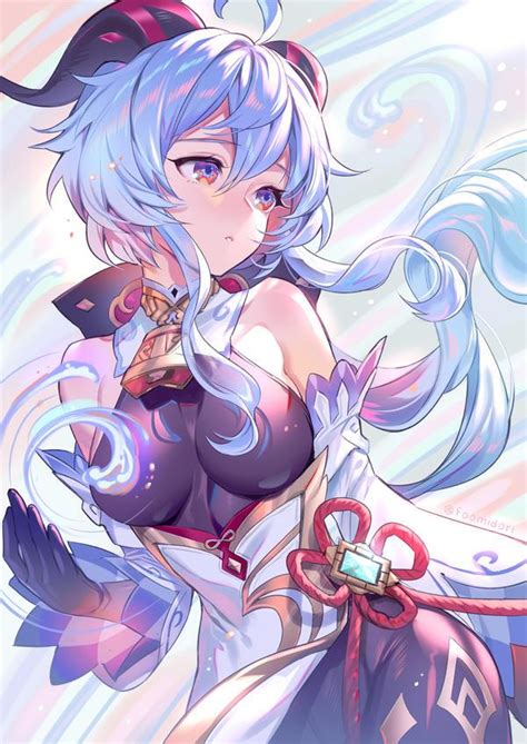 都几岁了，还那么害羞？ 《原神》甘雨绝美壁纸合辑 知乎