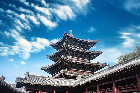 中式传统屋顶古建筑旅游景点地标高清图片下载 正版图片600190448 摄图网