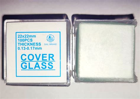 Microscope Cover Glass Cover Slip Sail Brand Lazada Ph