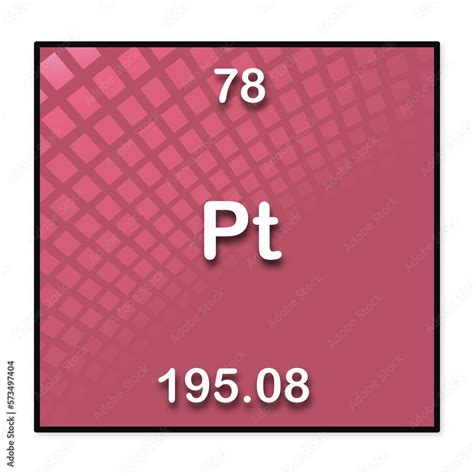 Illustrazione Con Elemento Della Tavola Periodica Degli Elementi