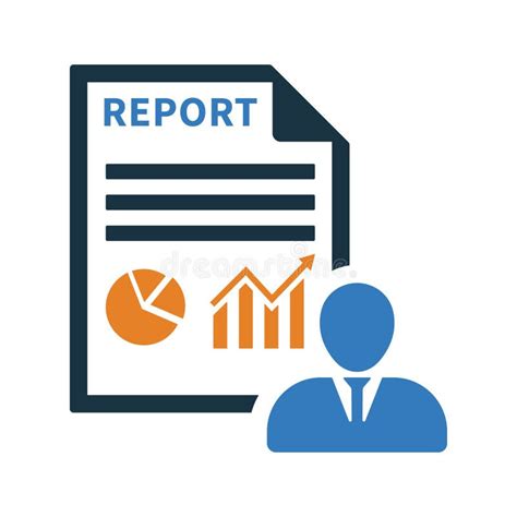 Employee Report Icon Stock Illustration Illustration Of Accounting