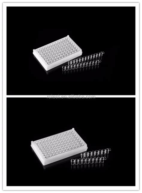 Elisa Plate 96 Well 8 Strips12 Sterilized Detachable Flat Bottom Buy