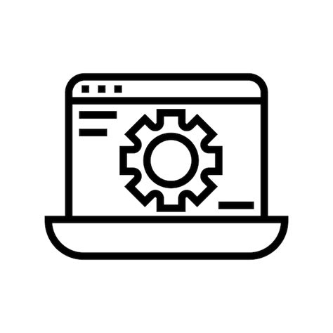 Premium Vector Application Vector Icon