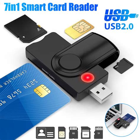 In Smart Usb Micro Tf Sd Sim Id Card Reader Memory Adapter For