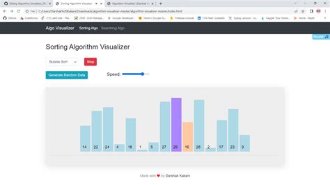 Github Darshak1justalgorithmvisualizer