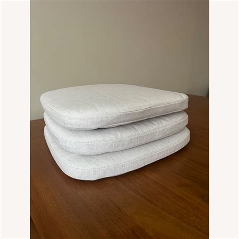 West Elm Performance Coastal Linen Cushions AptDeco