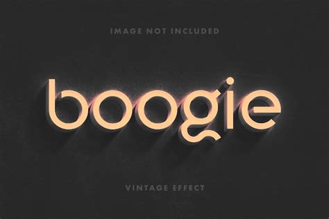 Premium Psd Glowing Matte Signage Text Effect